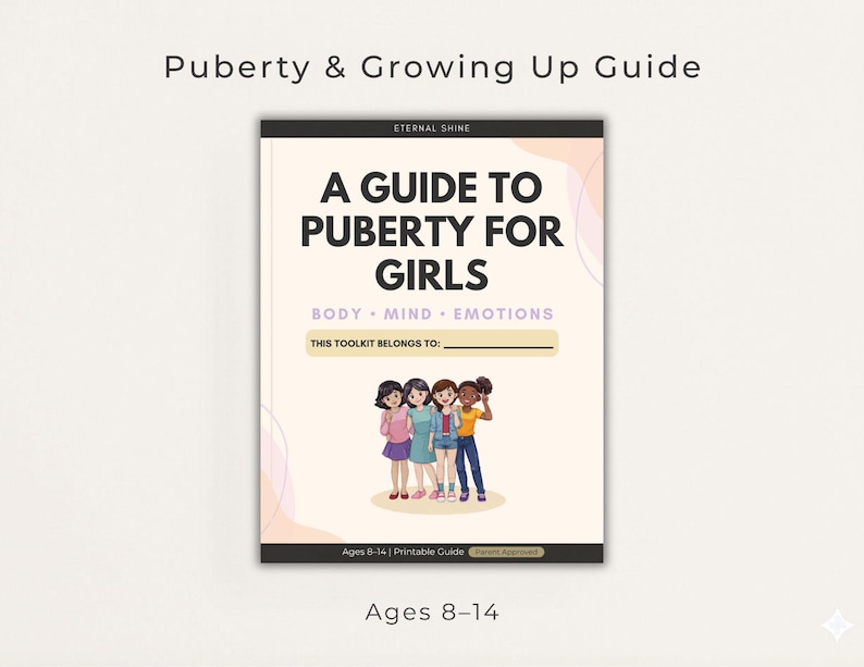 A Guide to Puberty for Girls - Etsy