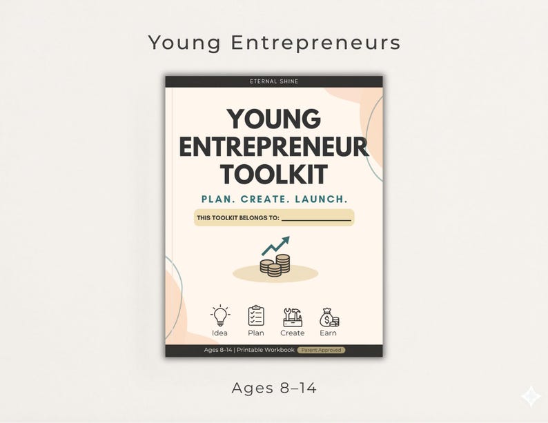 The Young Entrepreneur Toolkit: Printable/editable Business Planner for ...