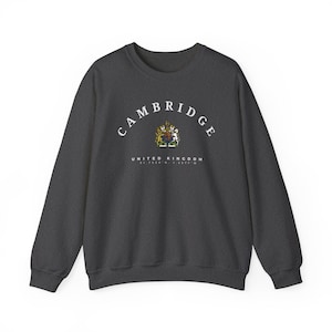 Cambridge United Kingdom Sweatshirt, Cambridge University, Cambridge ...
