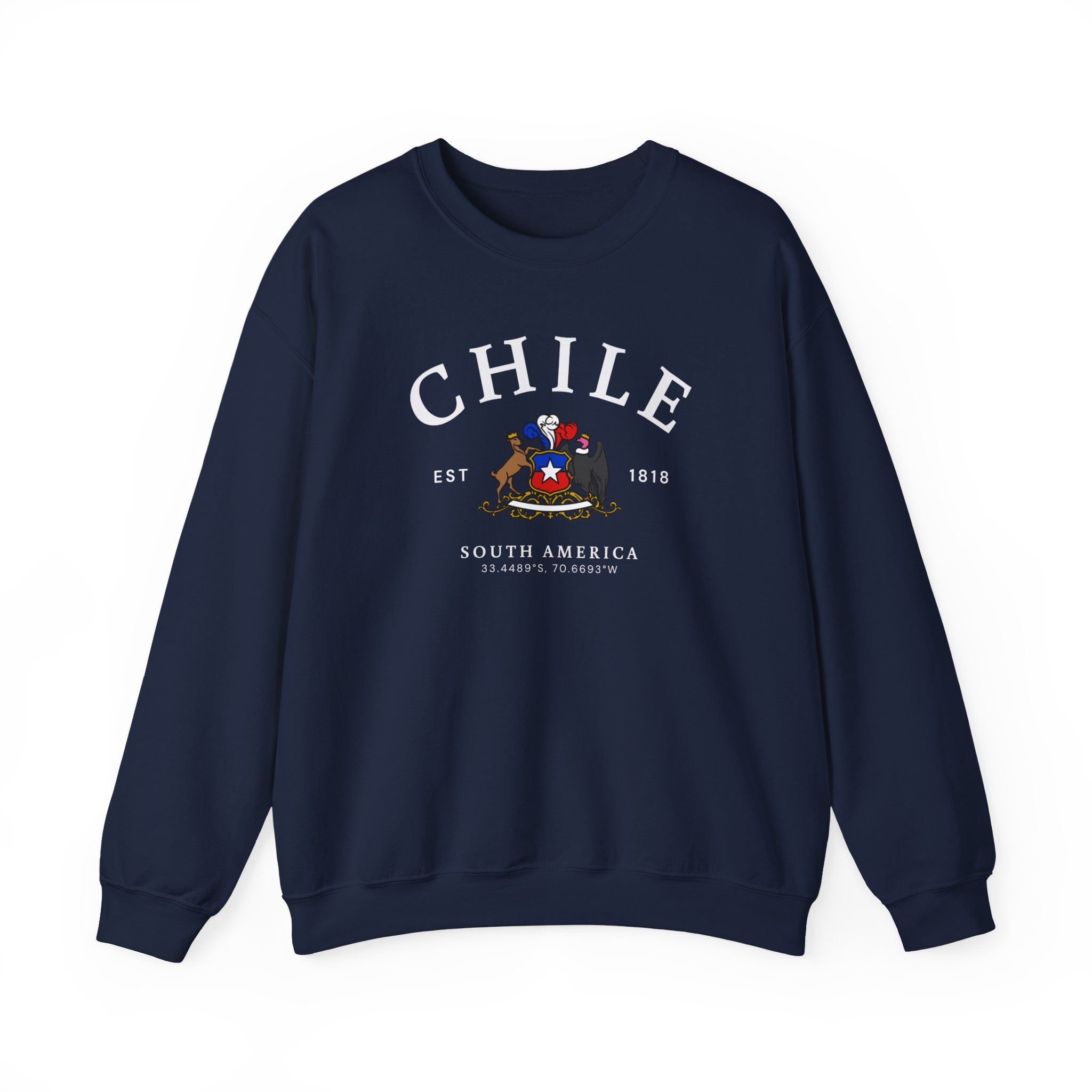 Chile Shirt, Chile South America Sweatshirt, Chile Gift, South America ...