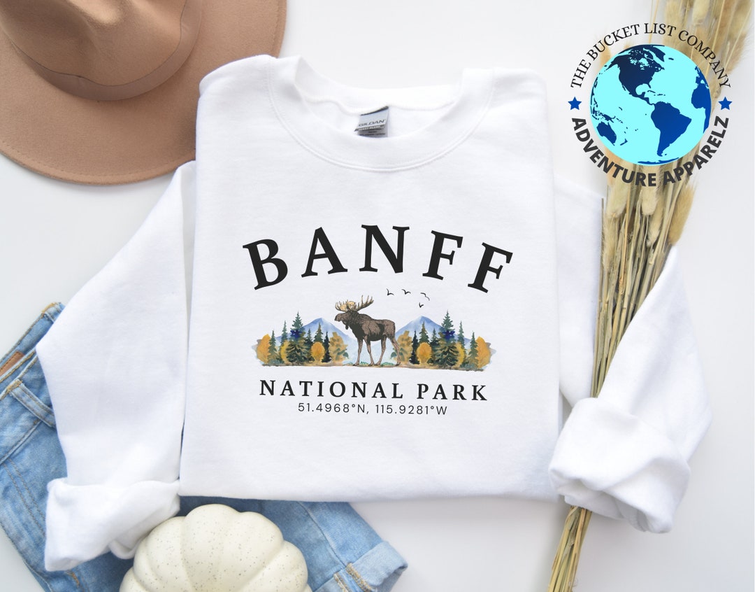 Banff National Park Shirt, Banff Sweatshirt, Canada Rockies Sweatshirt ...