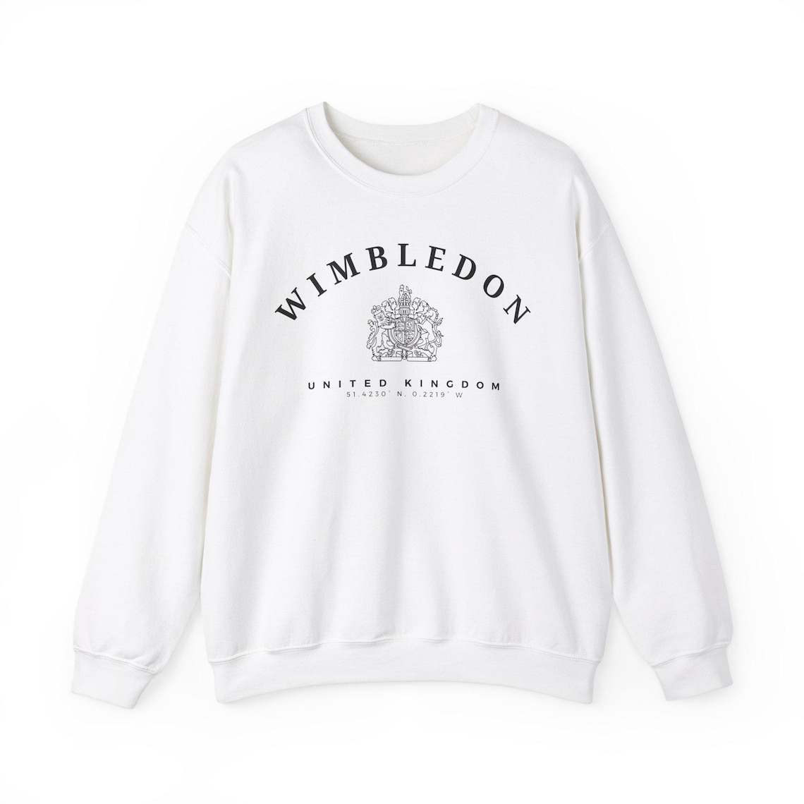 Wimbledon Sweatshirt, Wimbledon Shirt, London Sweatshirt, Cozy ...