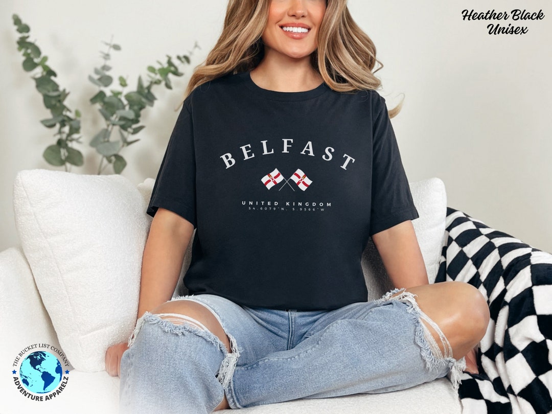 Belfast T-shirt, Northern Ireland, United Kingdom, Northern Ireland ...