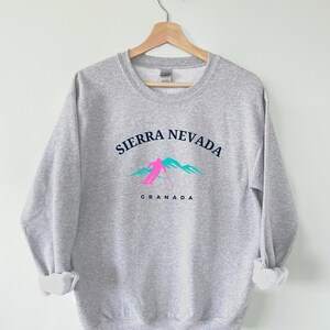 Sierra Nevada Sweatshirt Unisex, Vintage Retro Style Sweatshirt, Sierra ...