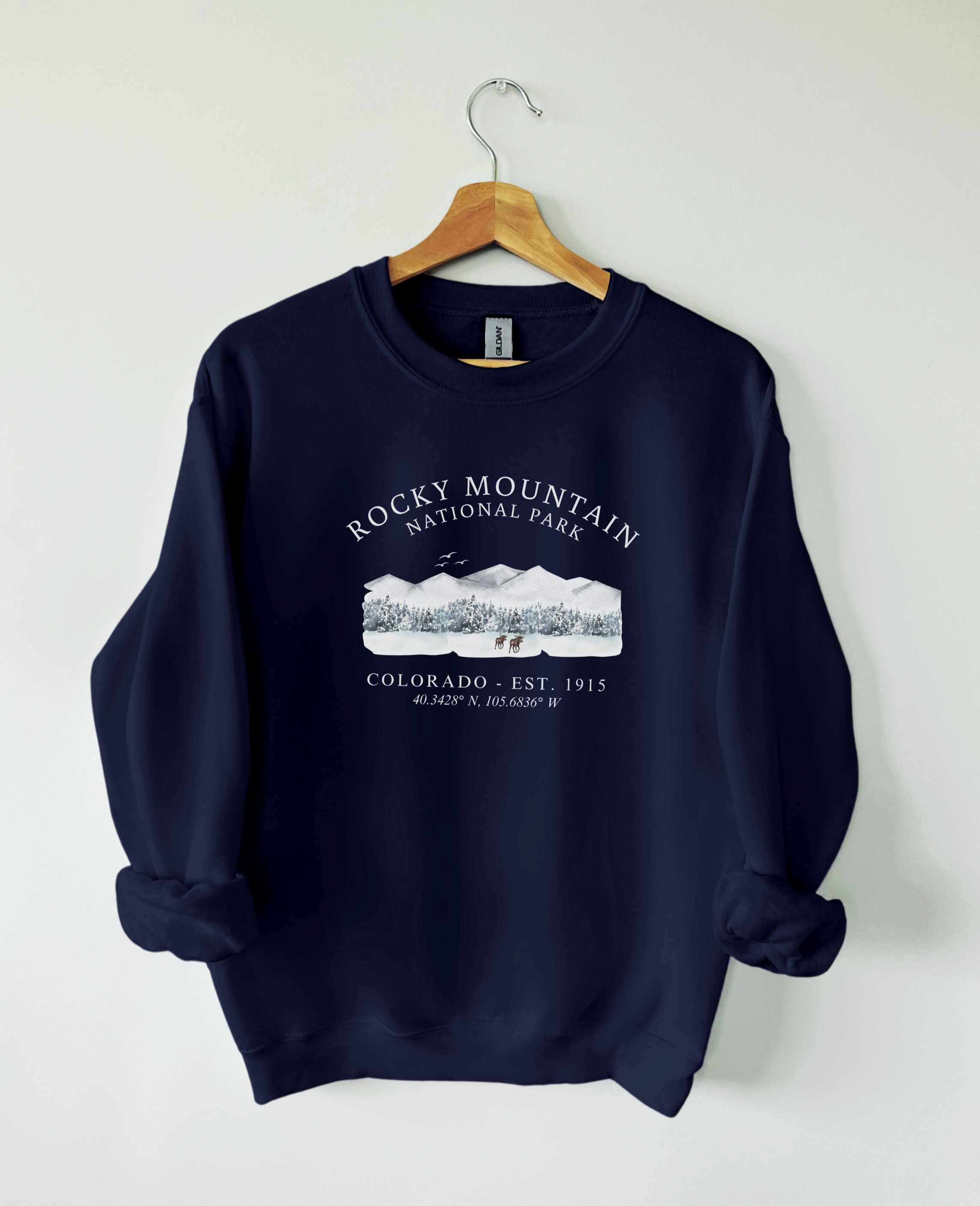 Rocky Mountain National Park Sweatshirt Rocky Mountain - Etsy
