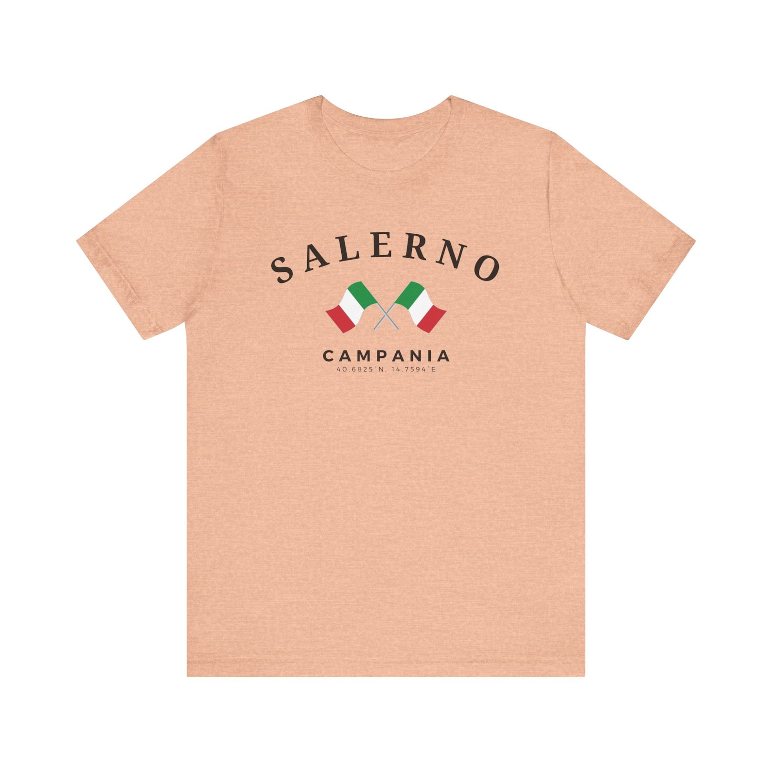 Salerno T-shirt, Salerno Italy, Salerno Shirt, Italy Flag T-shirt ...