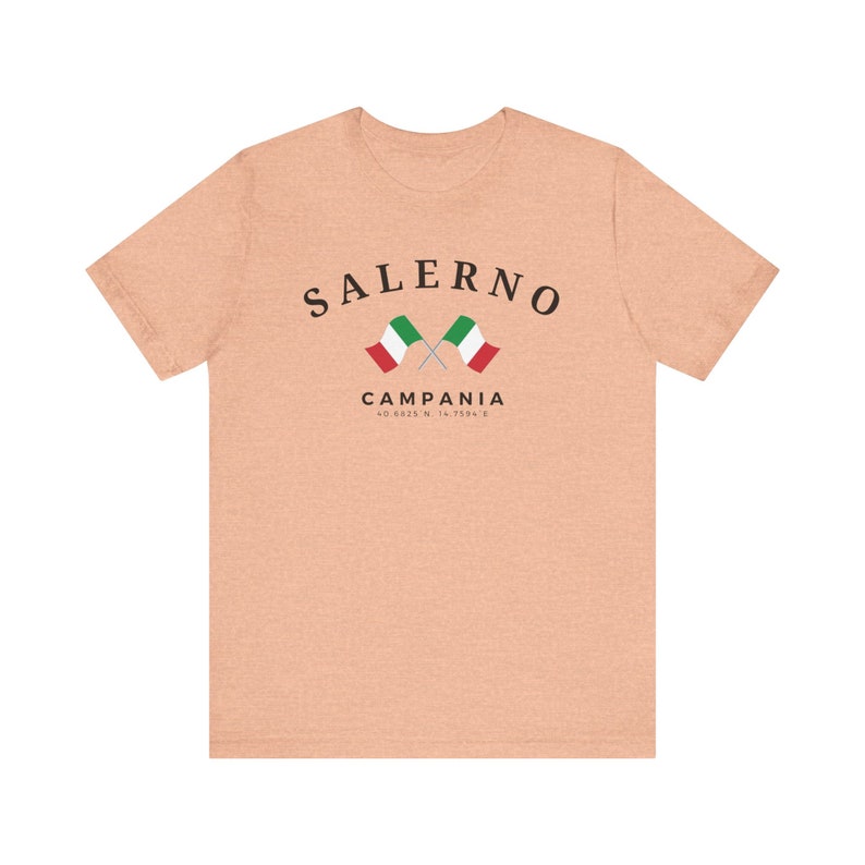Salerno T-shirt, Salerno Italy, Salerno Shirt, Italy Flag T-shirt ...