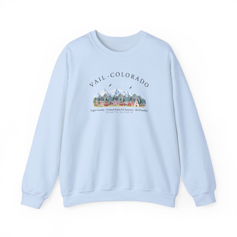 Vail Colorado Sweatshirt, Rocky Mountains Colorado, Vail Shirt, Ski ...