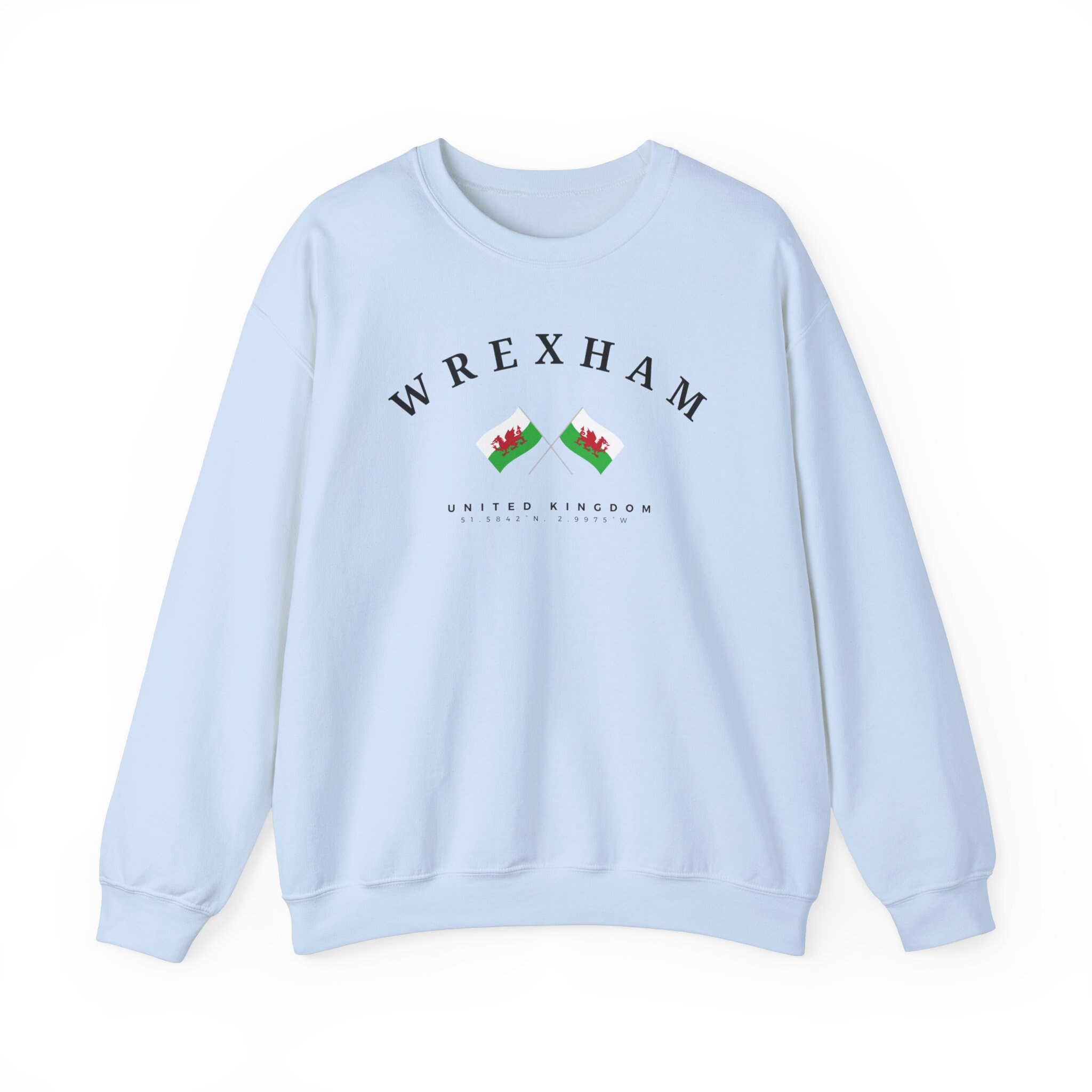 Wrexham Sweatshirt, Wrexham Wales, Wrexham Shirt, UK Shirt, Wales Flags ...