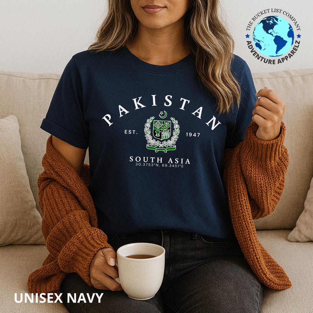 Pakistan T-shirt, Pakistan Gift, Pakistan Shirt, Asia Gift, Pakistan ...