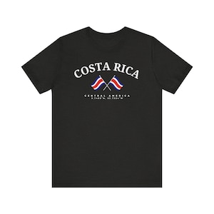 Costa Rica Shirt, Costa Rica T-shirt, Central America, Pura Vida Shirt ...
