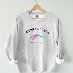 Sierra Nevada Sweatshirt Unisex, Vintage Retro Style Sweatshirt, Sierra ...
