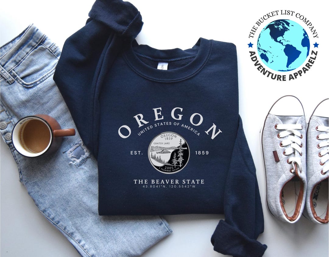 Oregon Shirt, Oregon Gift, Oregon Sweatshirt, the Beaver State, Soft ...