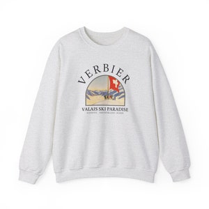 Verbier Sweatshirt, Verbier Sweater, Verbier Switzerland Shirt, Ski ...