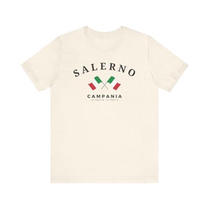 Salerno T-shirt, Salerno Italy, Salerno Shirt, Italy Flag T-shirt ...