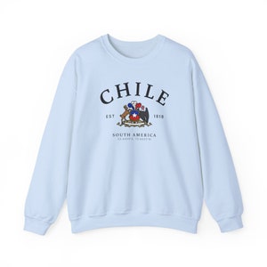 Chile Shirt, Chile South America Sweatshirt, Chile Gift, South America ...