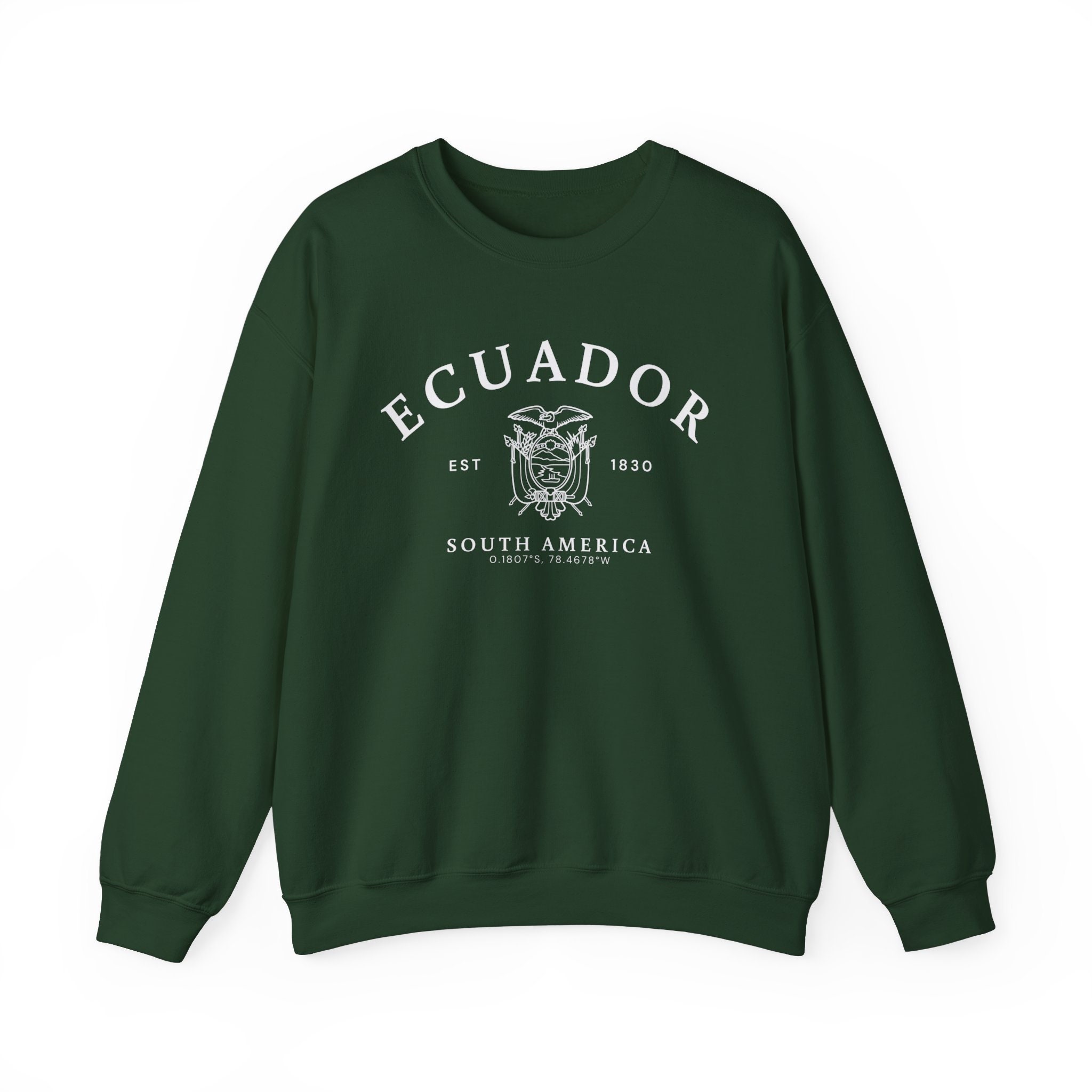 Ecuador Shirt, Ecuador South America Sweatshirt, Ecuador Sweater ...