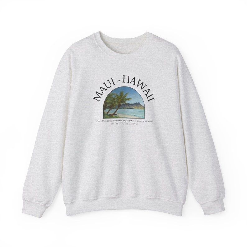 Maui Sweatshirt, Hawaii Beach, Maui Shirt, Hawaii Shirt, Lahaina Shirt ...