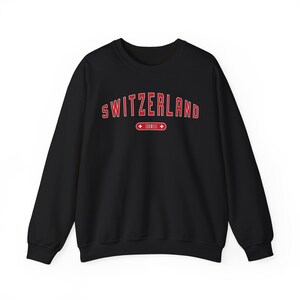 Switzerland Sweatshirt, Switzerland, Schweiz Shirt, Swiss Shirt, Swiss ...