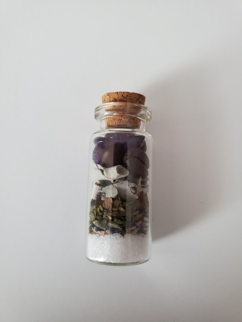 Anxiety Relief Spell Jars, Spell Bottles, Intention Jars, Intention ...