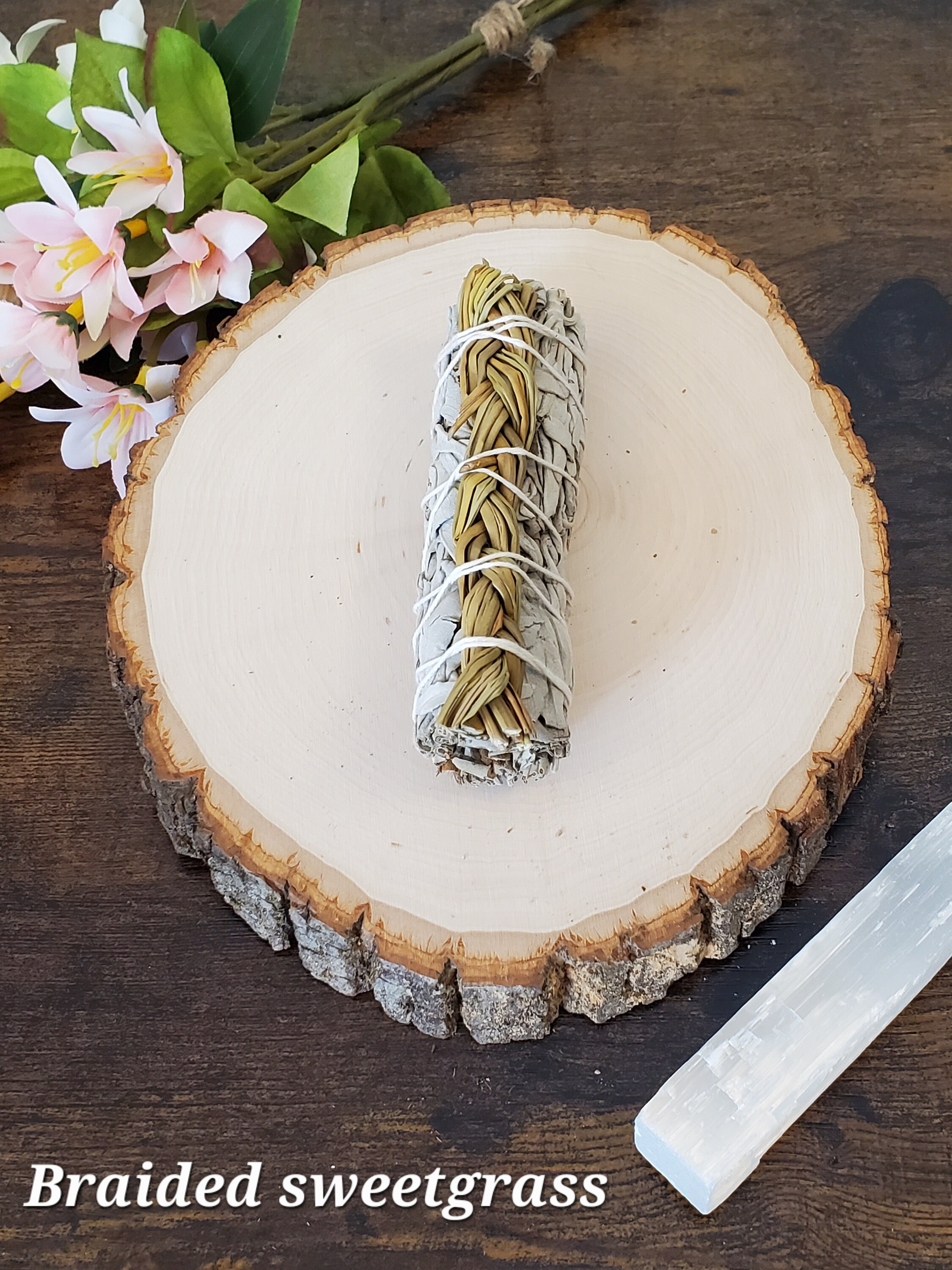 White Sage Bundles, Sage Smudge Stick, Floral Smudge Stick, Sage ...