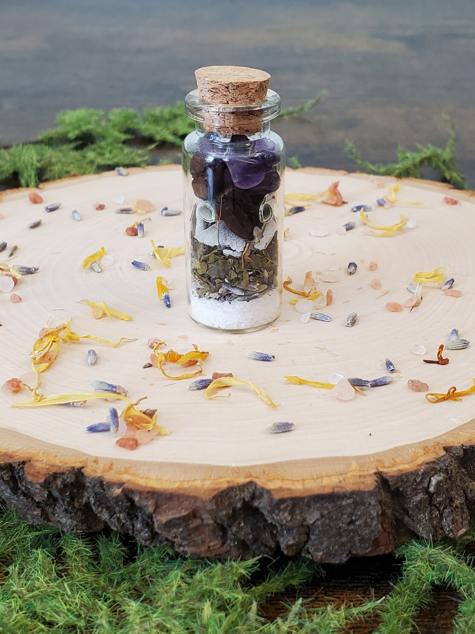 Anxiety Relief Spell Jars, Spell Bottles, Intention Jars, Intention ...