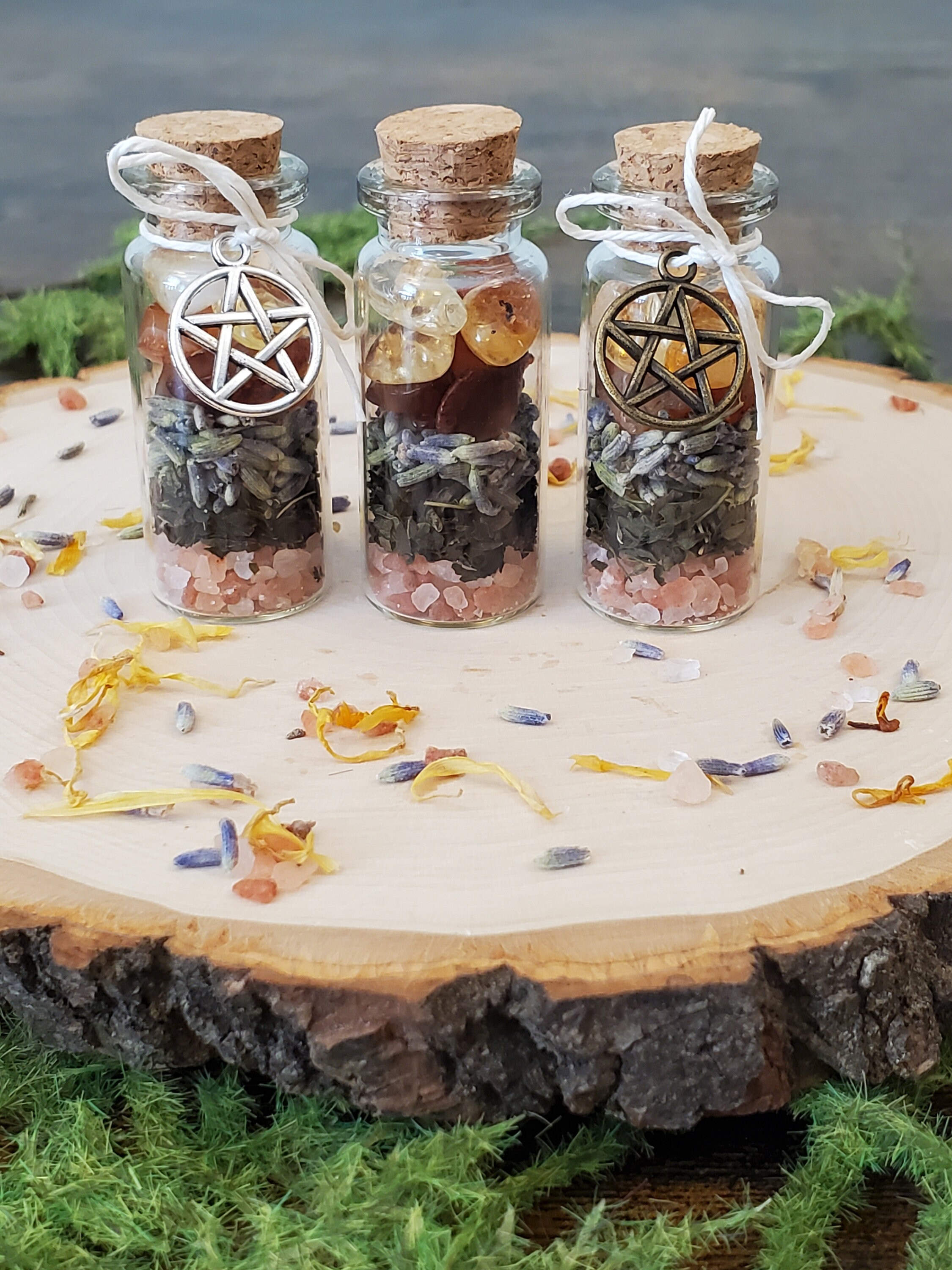 Happiness Spell Jars, Spell Bottles, Intention Jars, Intention Bottles ...