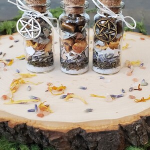 Safe Travels Spell Jars, Love Spell Bottles, Intention Jars, Intention ...