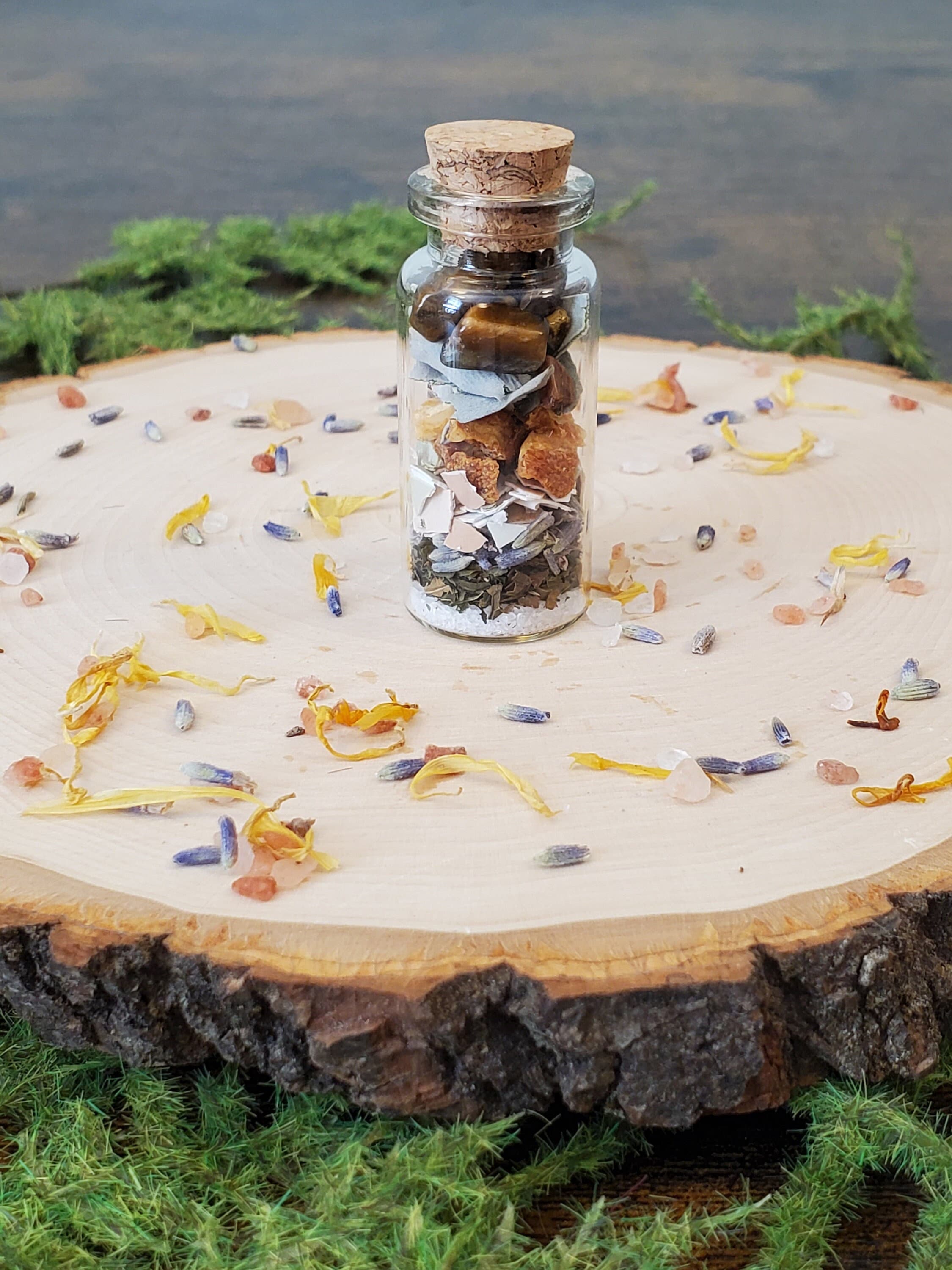 Safe Travels Spell Jars, Love Spell Bottles, Intention Jars, Intention ...