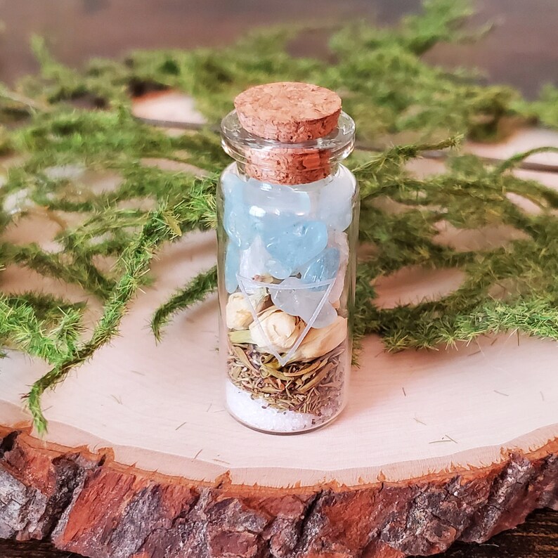 Elemental Spell Jars, Elements Spell Bottles, Air, Earth, Fire, Water ...