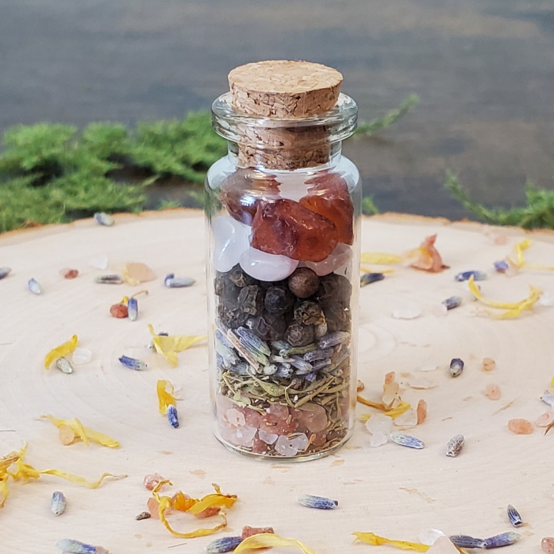 Confidence Spell Jars, Spell Bottles, Intention Jars, Intention Bottles ...
