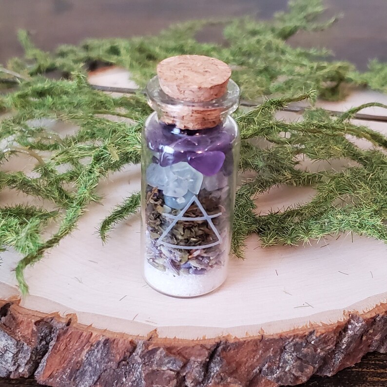 Elemental Spell Jars, Elements Spell Bottles, Air, Earth, Fire, Water ...