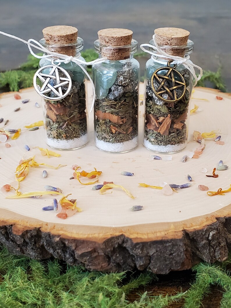 Prosperity Spell Jars, Spell Bottles, Intention Jars, Intention Bottles ...