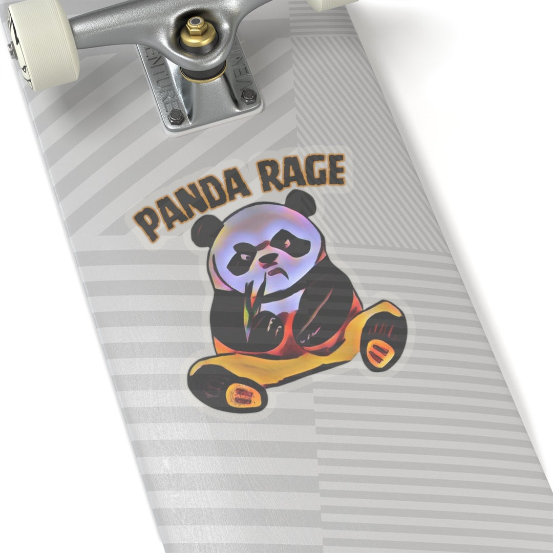 Panda Rage Sticker: Sip the Fierce Flavor!, Panda Lovers, Panda Bear ...