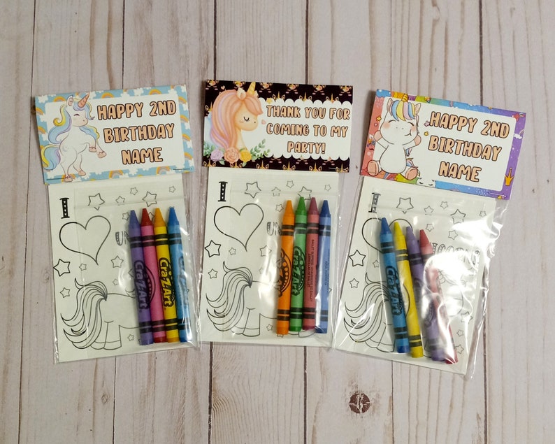 Choose Your Theme,character, or Team Mini Coloring Books, Party Favors ...
