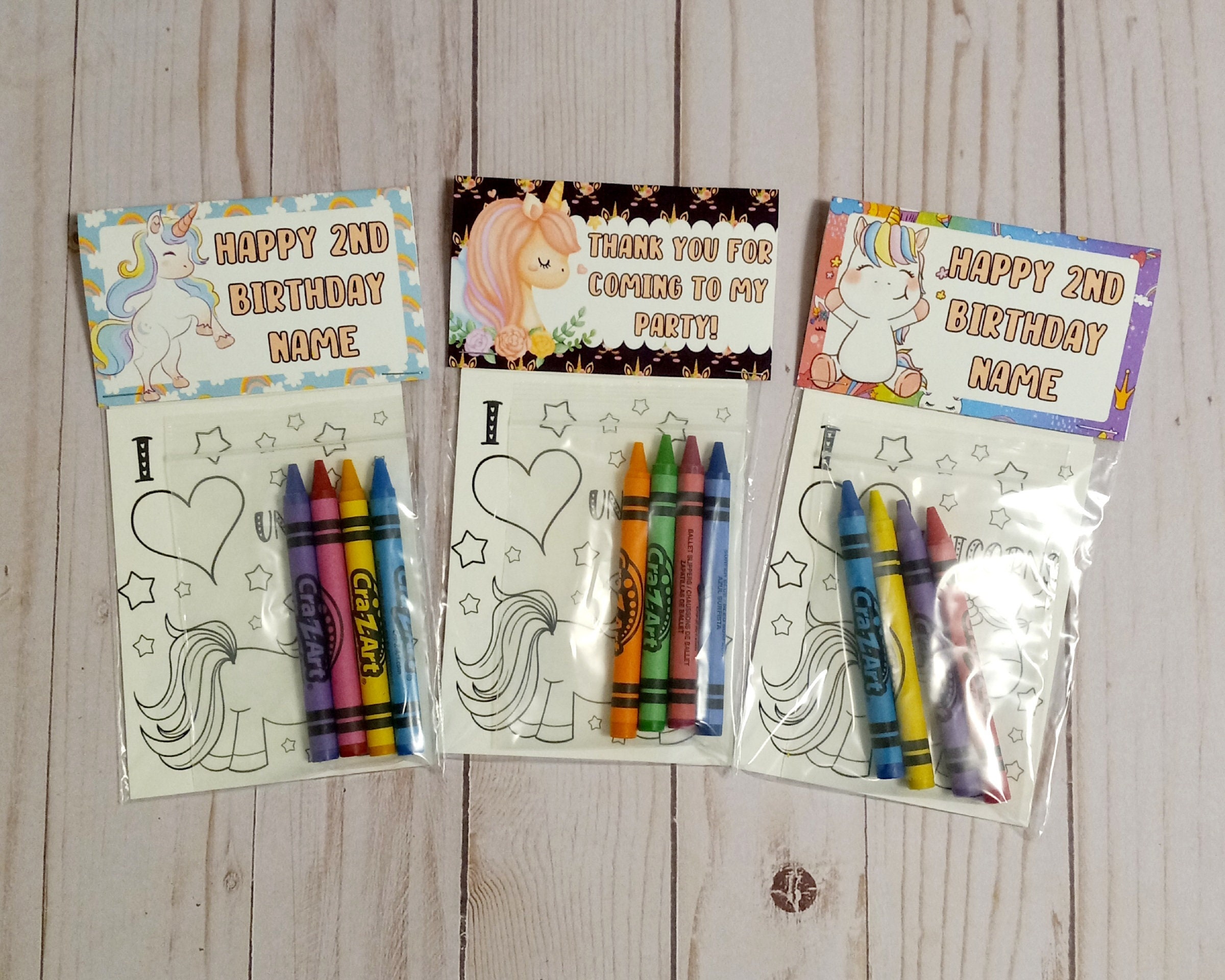 Choose Your Theme,character, or Team Mini Coloring Books, Party Favors ...