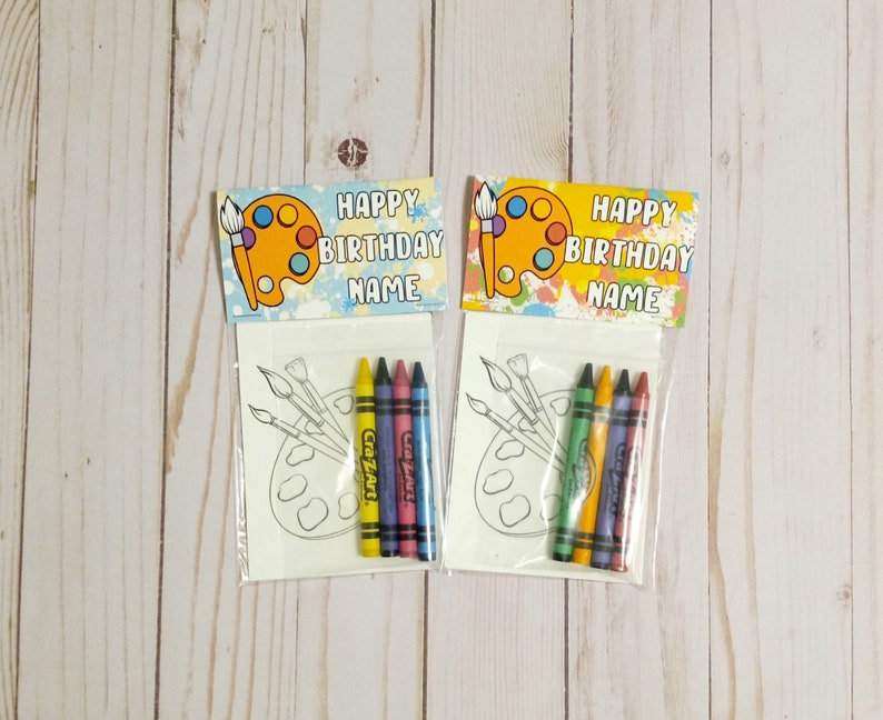 Choose Your Theme,character, or Team Mini Coloring Books, Party Favors ...