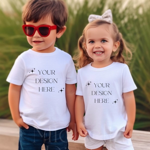 Kids Sibling Mockup - Etsy