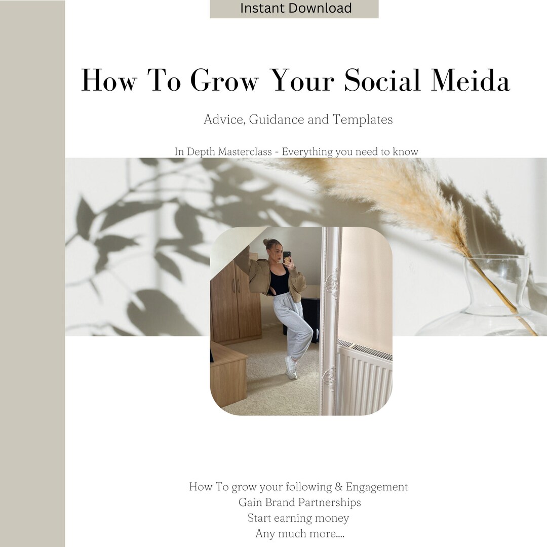 Instagram Growth Guide, How to Grow Your Social Media & Engagement and ...