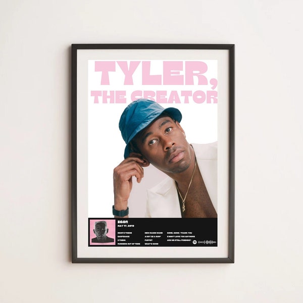 Tyler the Creator Poster - Etsy UK