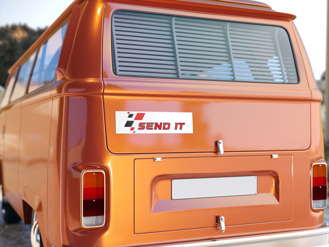 Team Send It Bumper Sticker, Racing Team Bumper Sticker, It's Race Day ...
