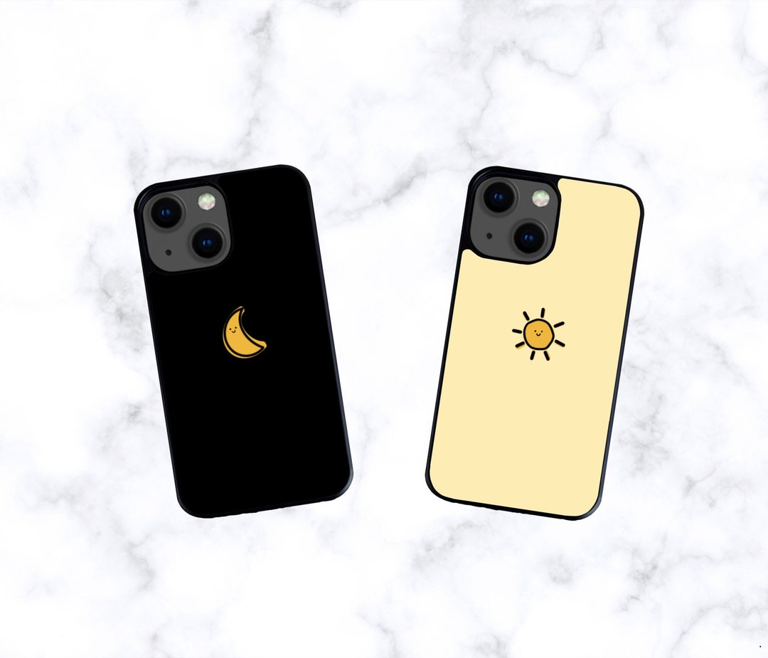 Matching iPhone Case, Couple, Anniversary, Relationship, Sun, Moon ...
