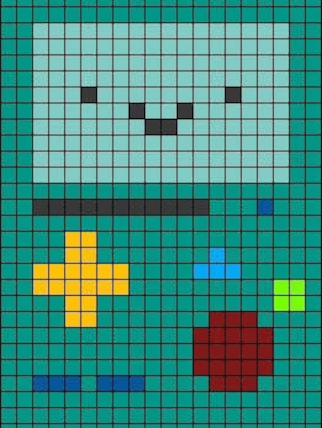 BMO Adventure Time Tapestry Crochet PATTERN ONLY - Etsy
