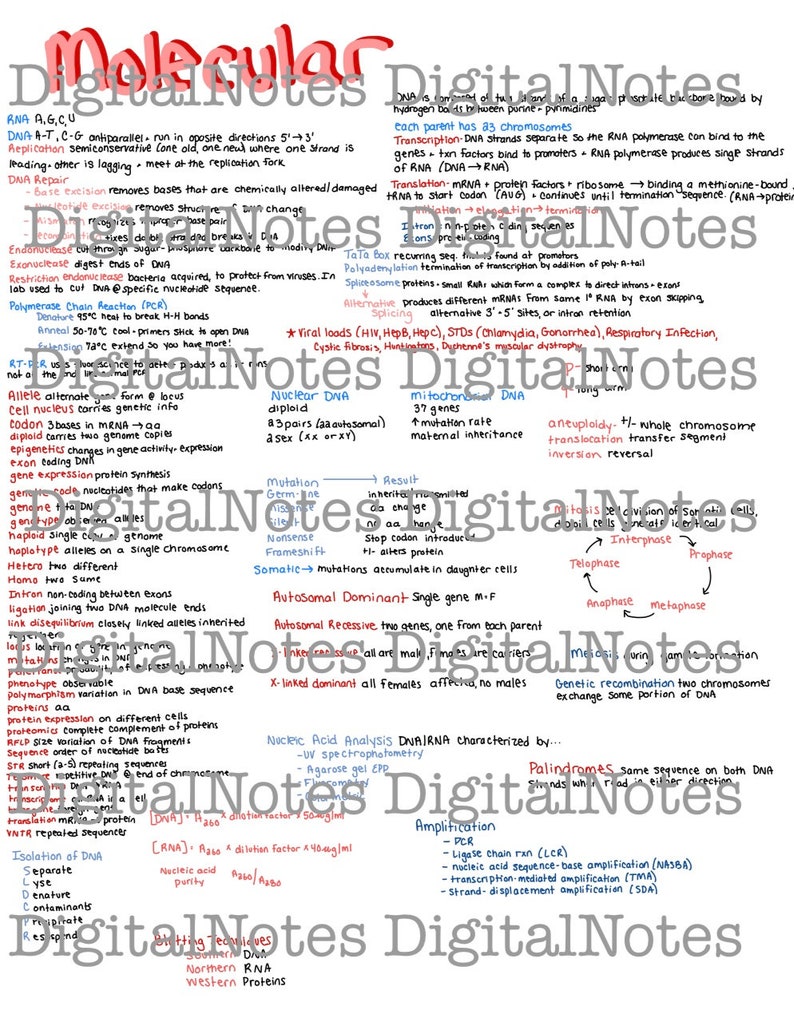 Medical Laboratory Science General Laboratory Digital Notes - Etsy