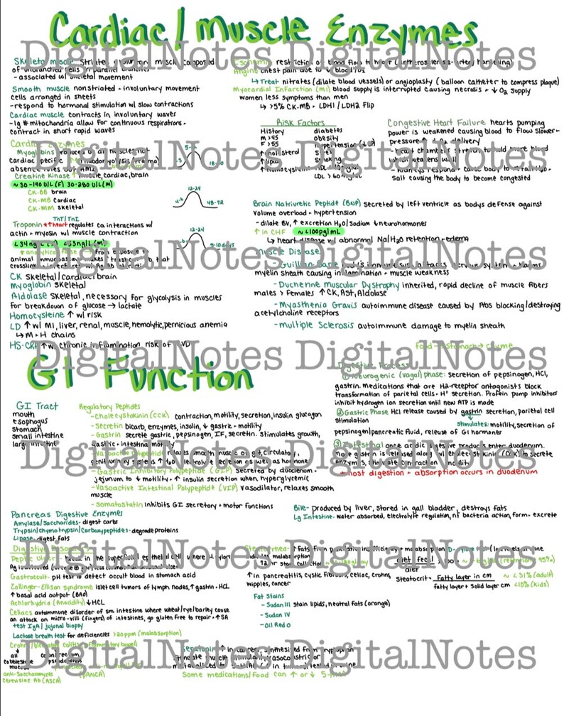 Medical Laboratory Science Chemistry Digital Notes - Etsy