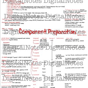 Medical Laboratory Science Blood Bank Digital Notes - Etsy