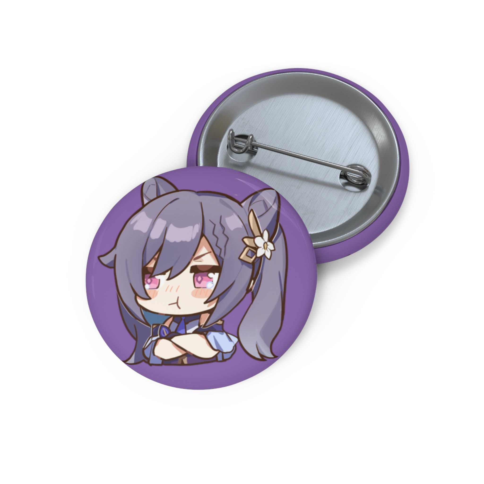 Keqing Genshin Impact Pin/button - Etsy