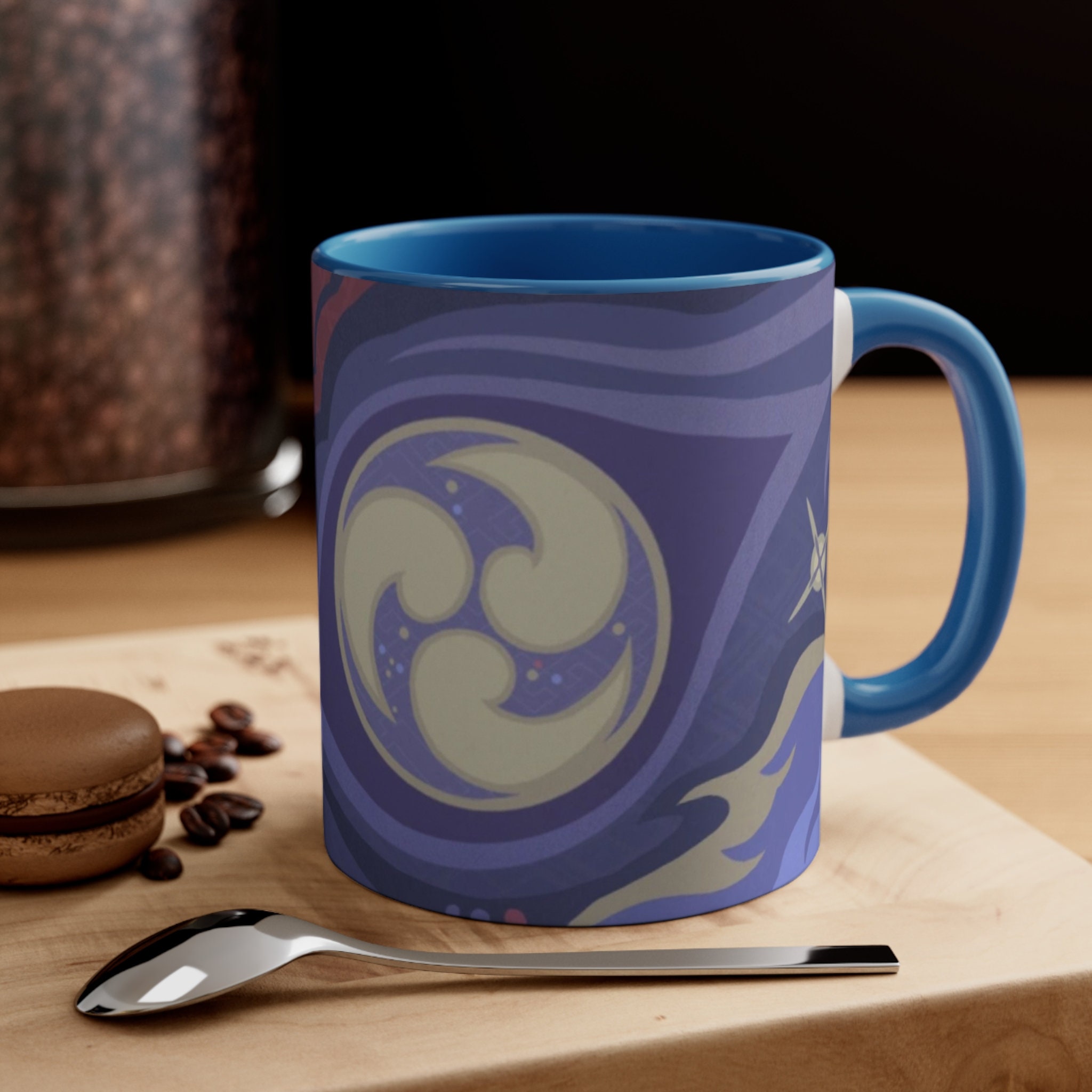 Raiden Shogun Genshin Impact Accent Coffee Mug, 11oz - Etsy