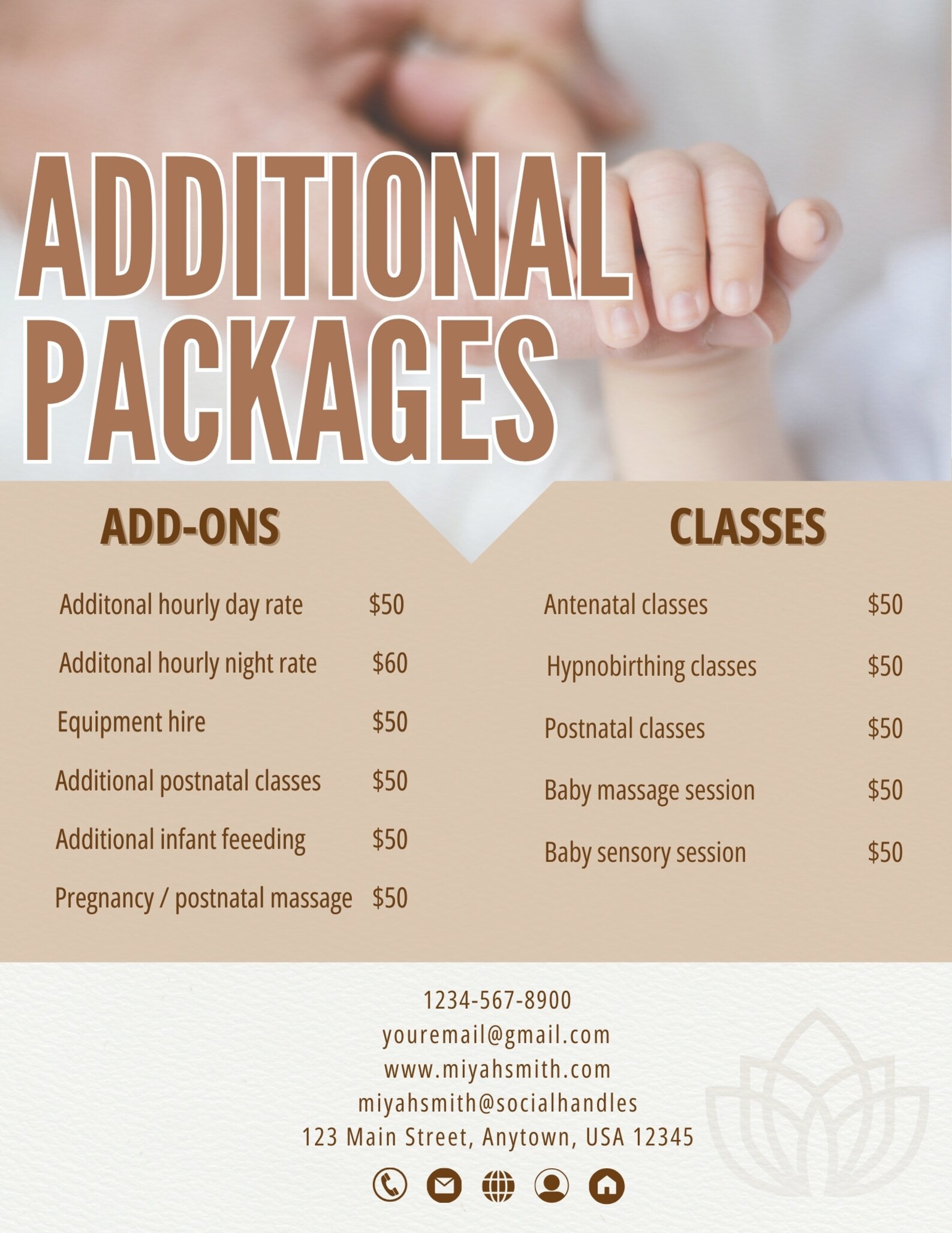 Editable Price List, Pricelist Template, Pricing Guide, Digital Price ...