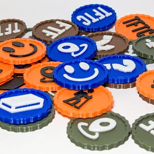 Geocache Tokens (8 Pack) - Etsy